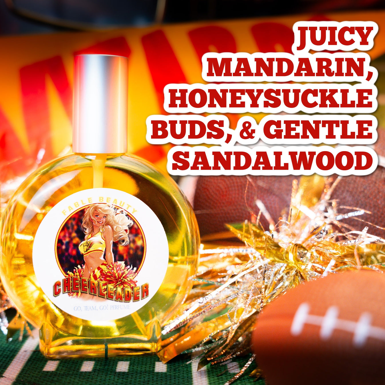 The Cheerleader - Perfume - Juicy Mandarin, Honeysuckle Buds, and Gent ...