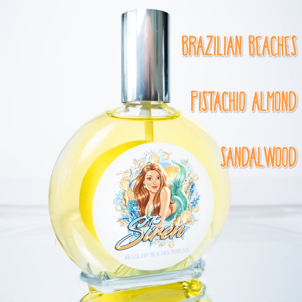 The Siren - Perfume - Pistachio Creme & Salted Vanilla Woods – Fable Beauty